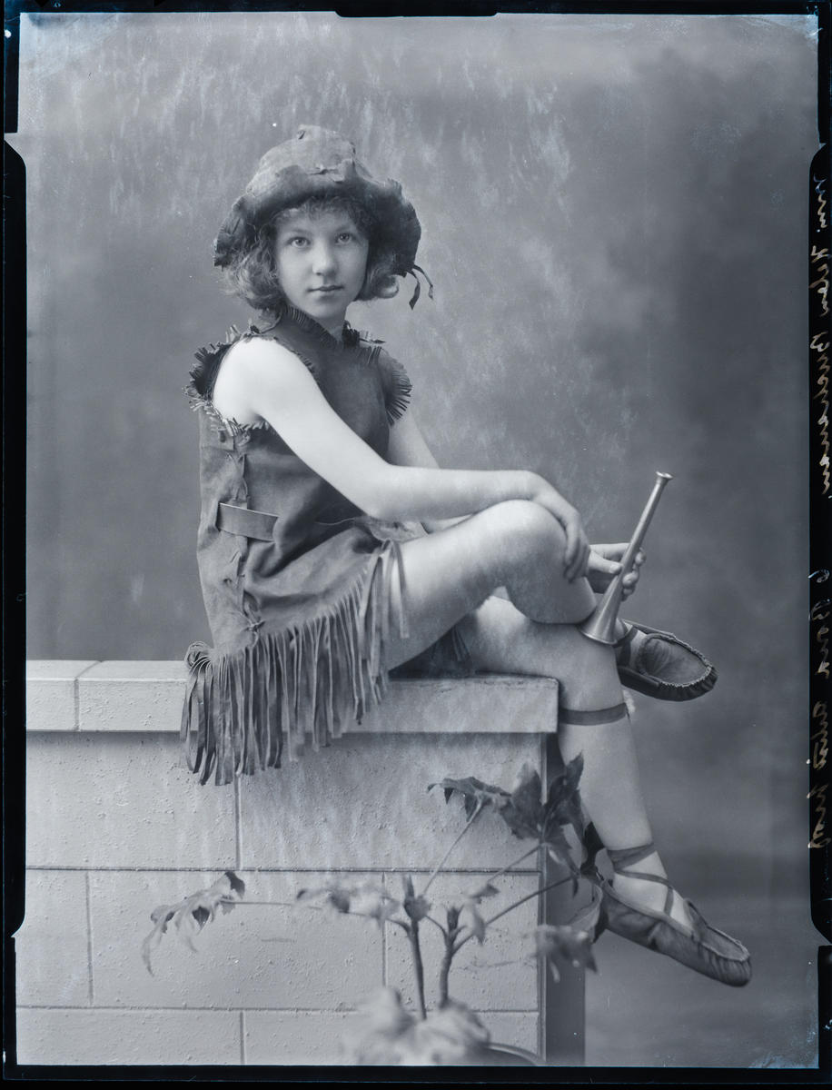 Film Negative: Miss Helen Buchanan - Canterbury Museum