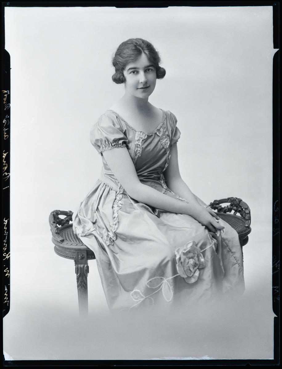Film Negative: Miss W Howard - Canterbury Museum
