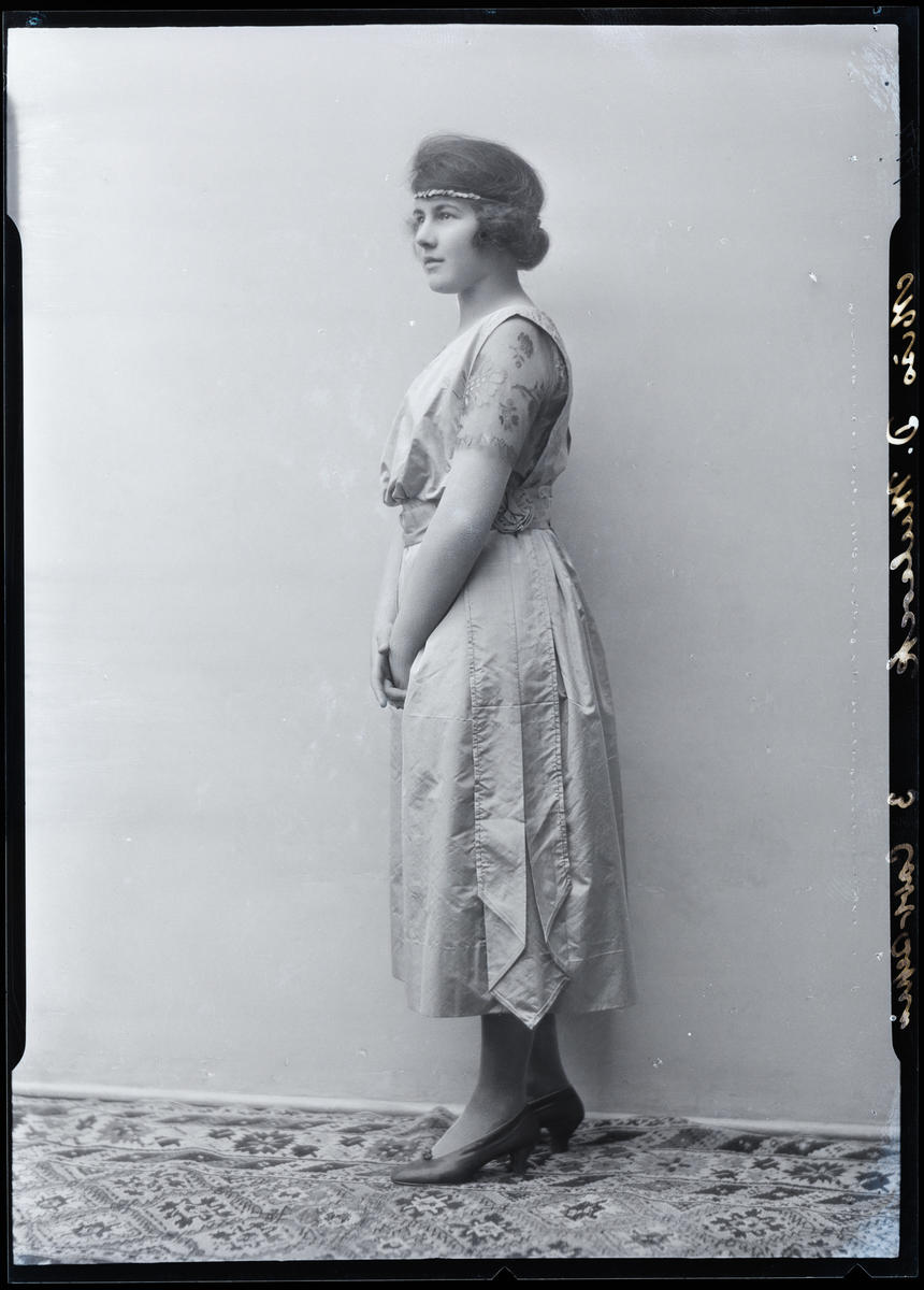 Film Negative: Miss D Mulcock - Canterbury Museum