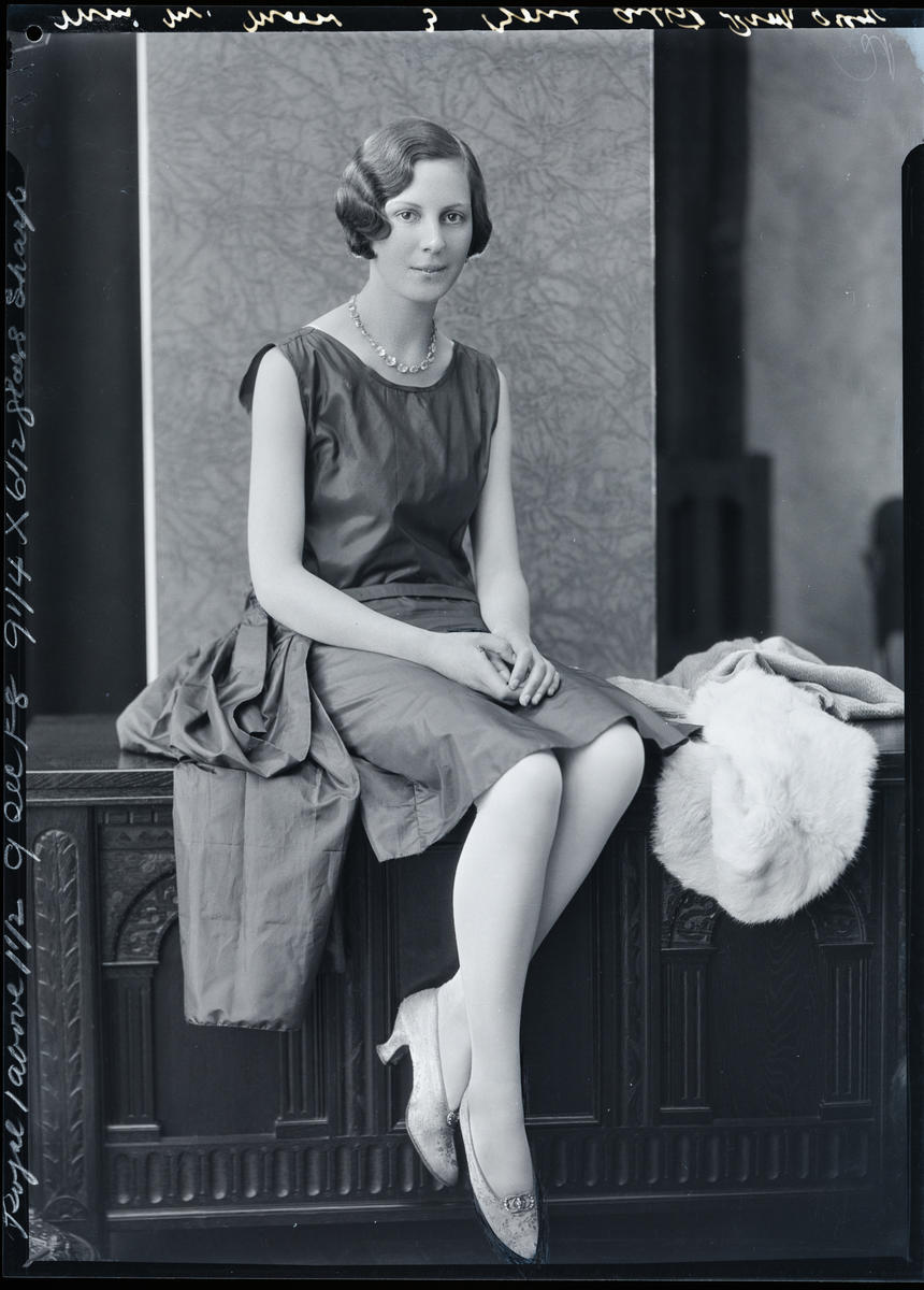 Film Negative: Miss D Moon - Canterbury Museum