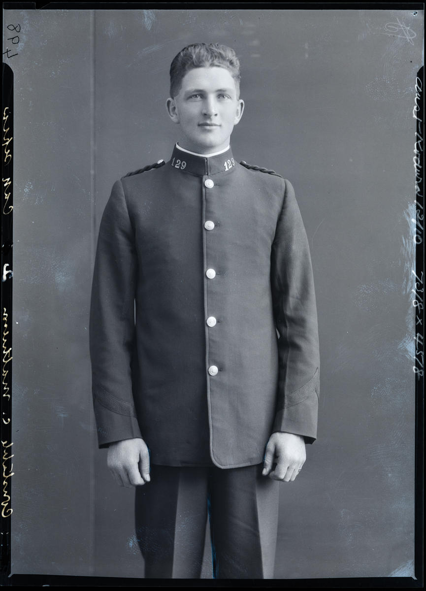 Film Negative: Constable C Mathieson - Canterbury Museum