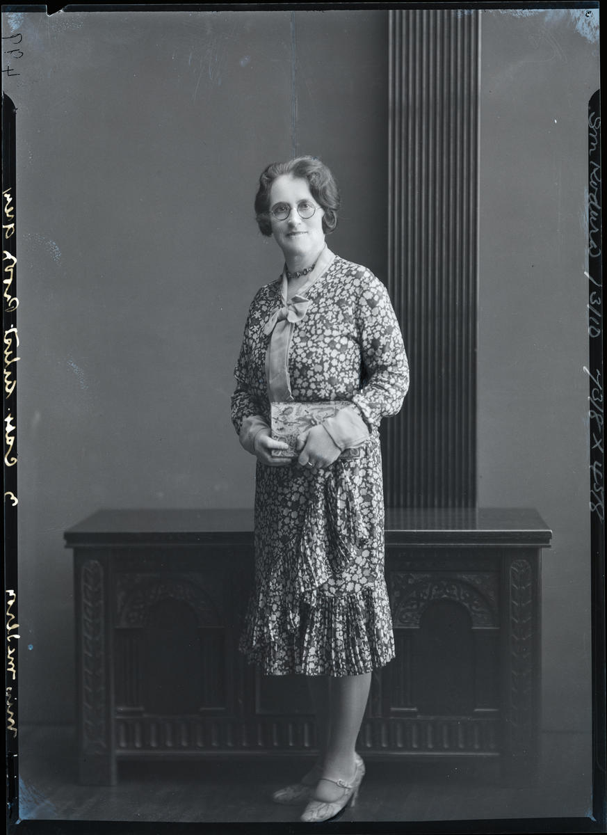 Film Negative: Miss McIlroy - Canterbury Museum