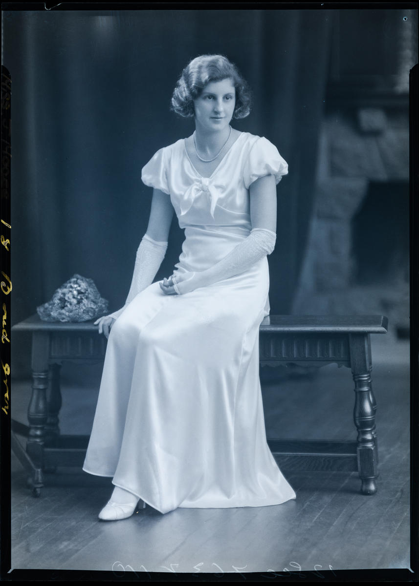 Film Negative: Miss J Moore - Canterbury Museum