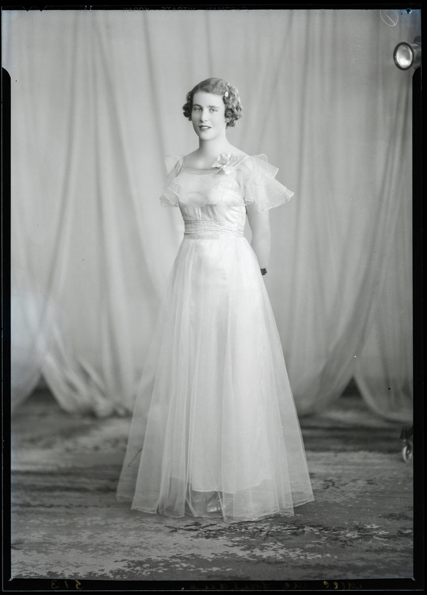 Film Negative: Miss McFarlane - Canterbury Museum