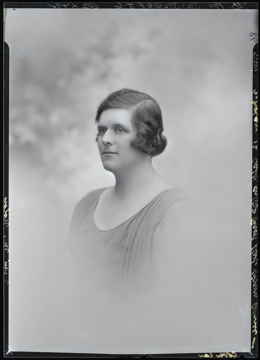 Film Negative: Miss M Nolan - Canterbury Museum