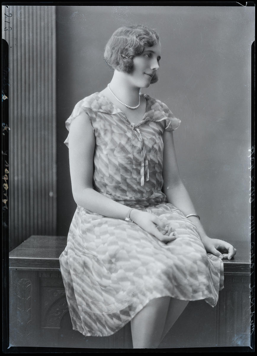 Film Negative: Miss K Gregory - Canterbury Museum
