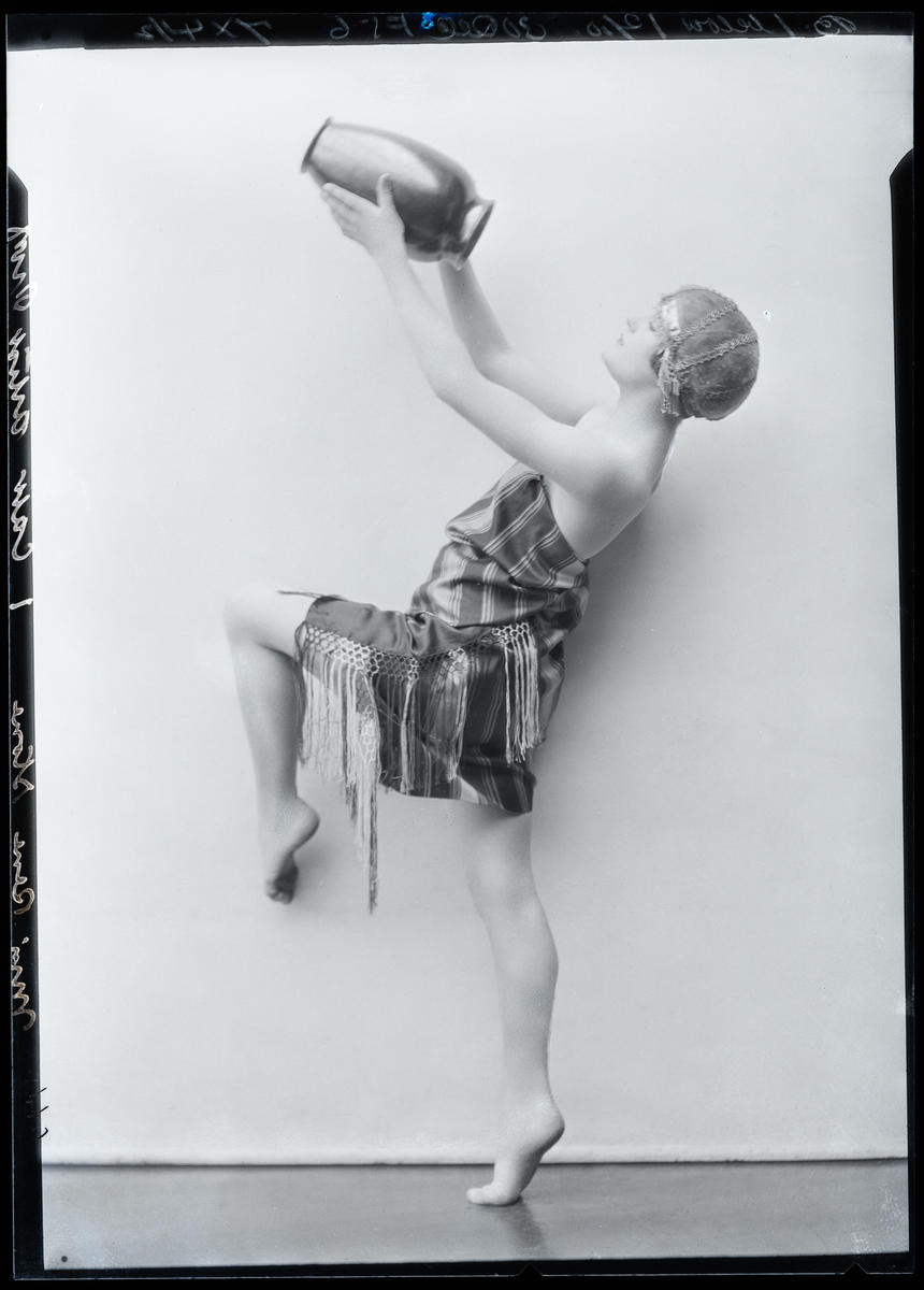 Film Negative: Miss Rene Stone - Canterbury Museum