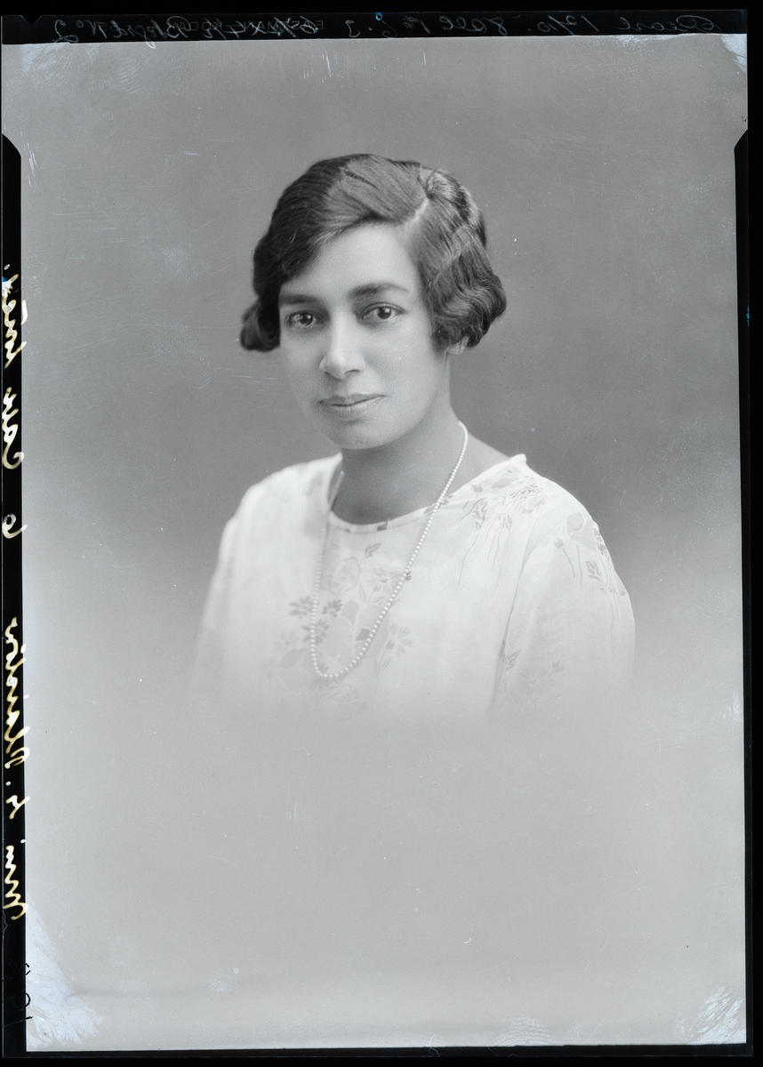 Film Negative: Miss G Plarstow - Canterbury Museum