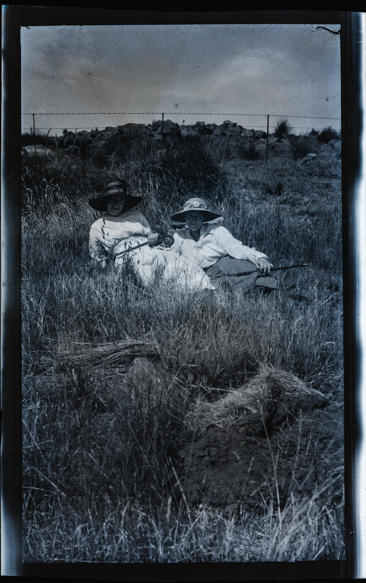Film Negative: two women - Canterbury Museum