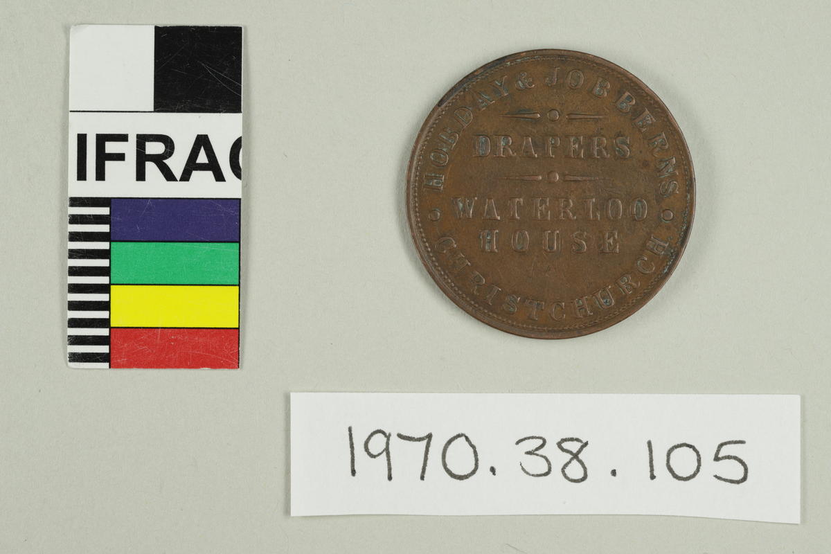 Token: Hobday and Jobberns - Canterbury Museum