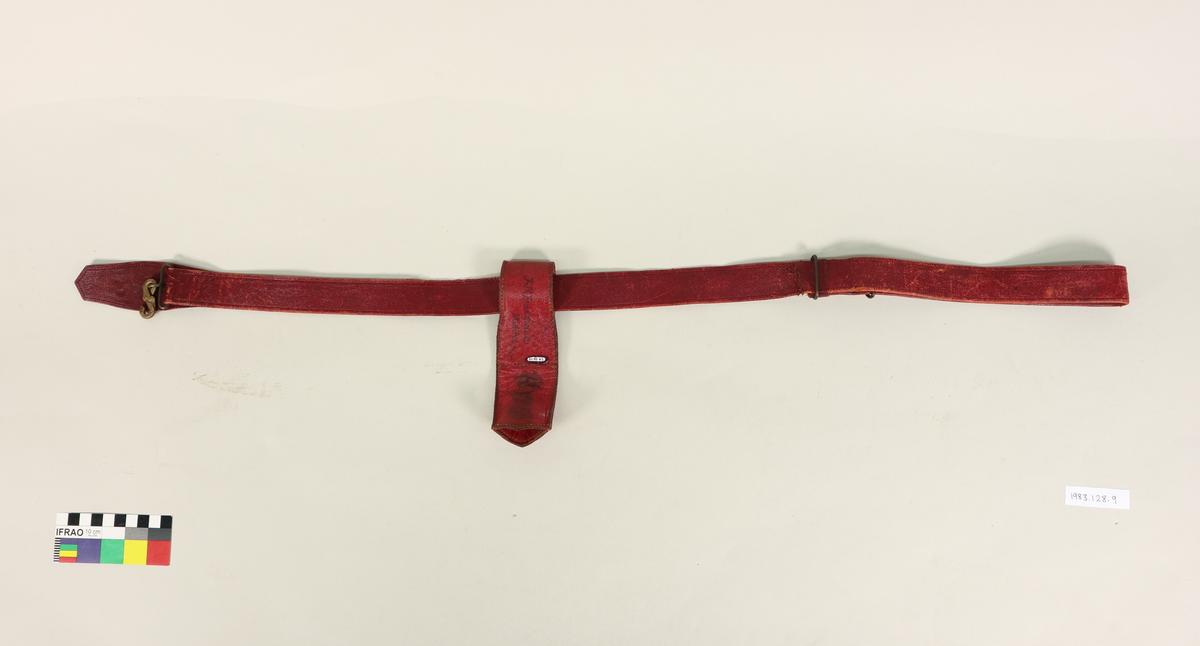 Masonic sword belt - Canterbury Museum