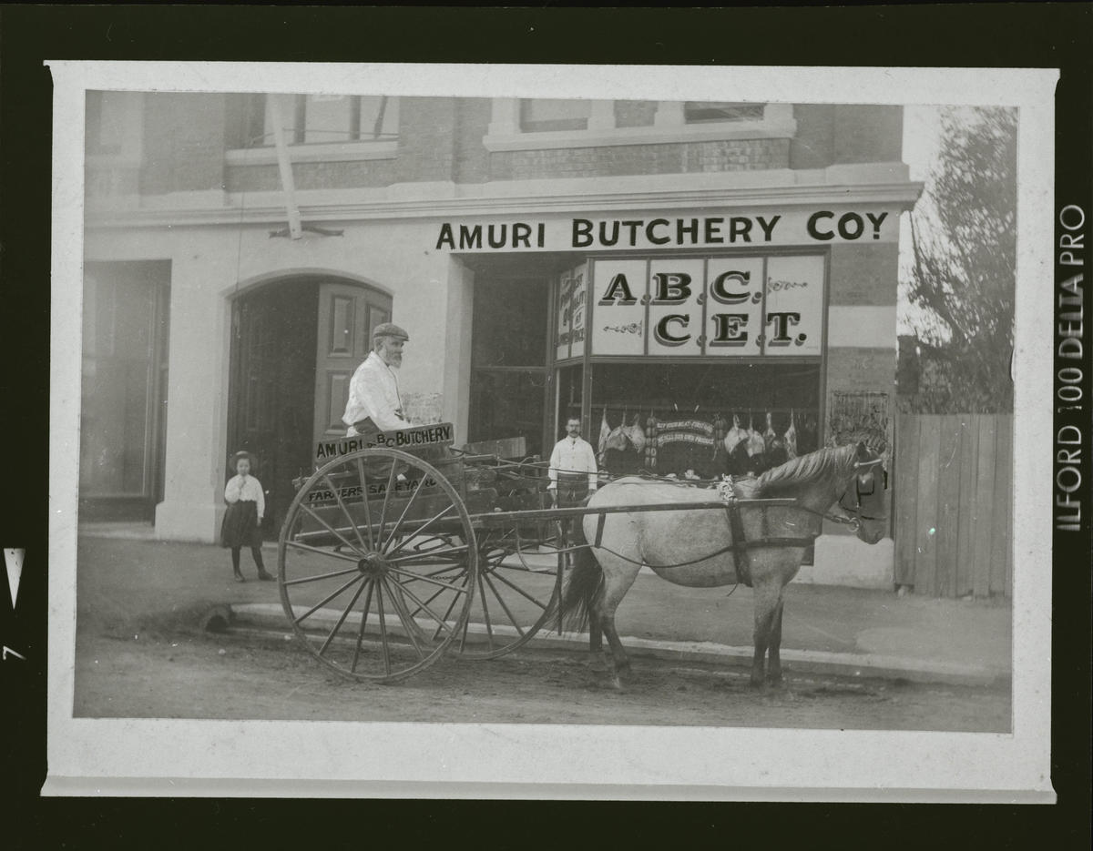 Negative: Amuri Butchery Co (copy) - Canterbury Museum