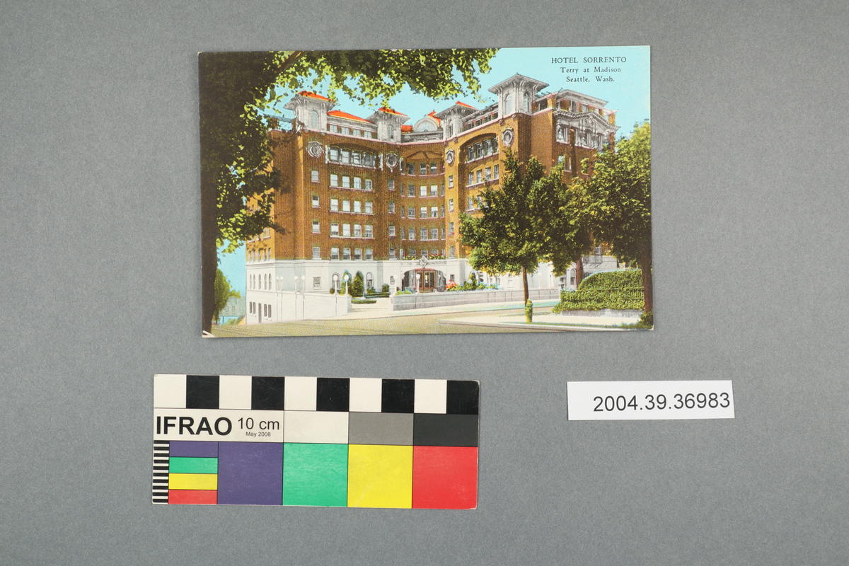 Postcard: Hotel Sorrento, Terry at Madison, Seattle, Wash. - Canterbury ...