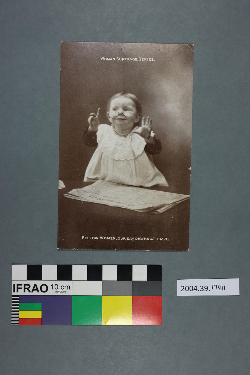 Postcard: Woman Suffrage Series - Canterbury Museum