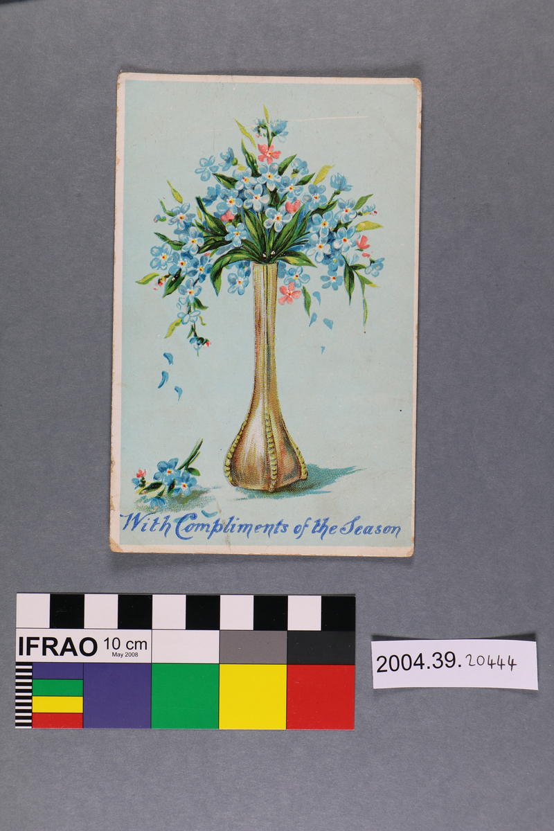 Postcard: With Compliments of the Season - Canterbury Museum