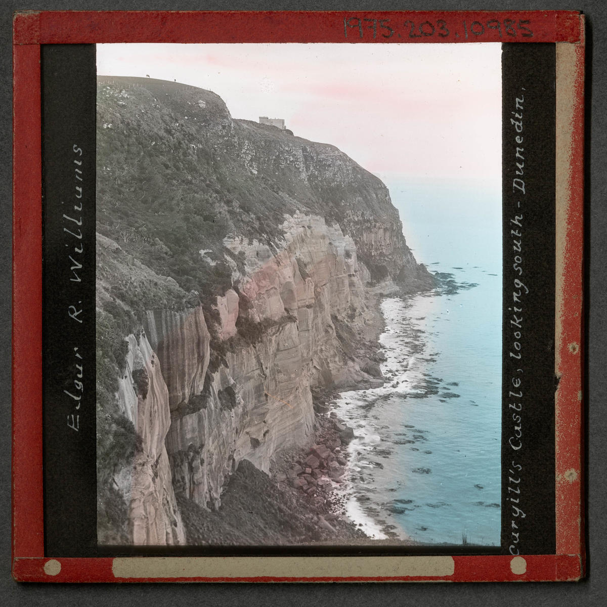 Lantern Slide: Cargill Castle - Canterbury Museum