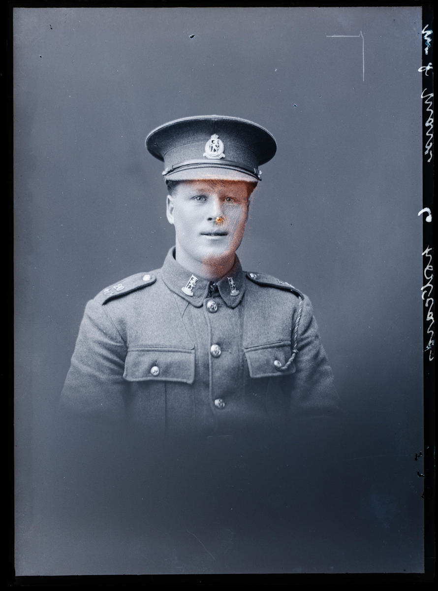 Glass Plate Negative: Mr J Marsh - Canterbury Museum