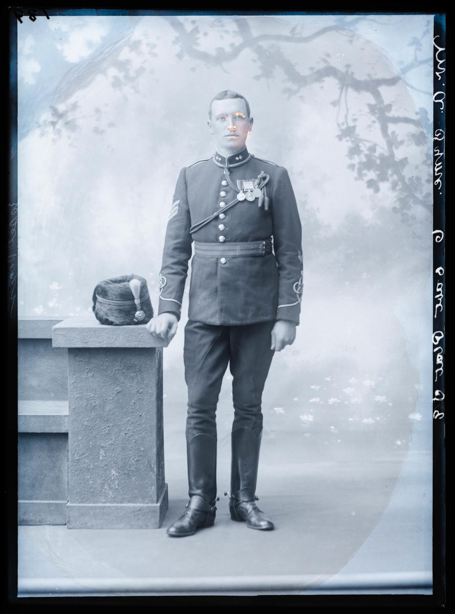 Glass Plate Negative: Mr A Syme - Canterbury Museum