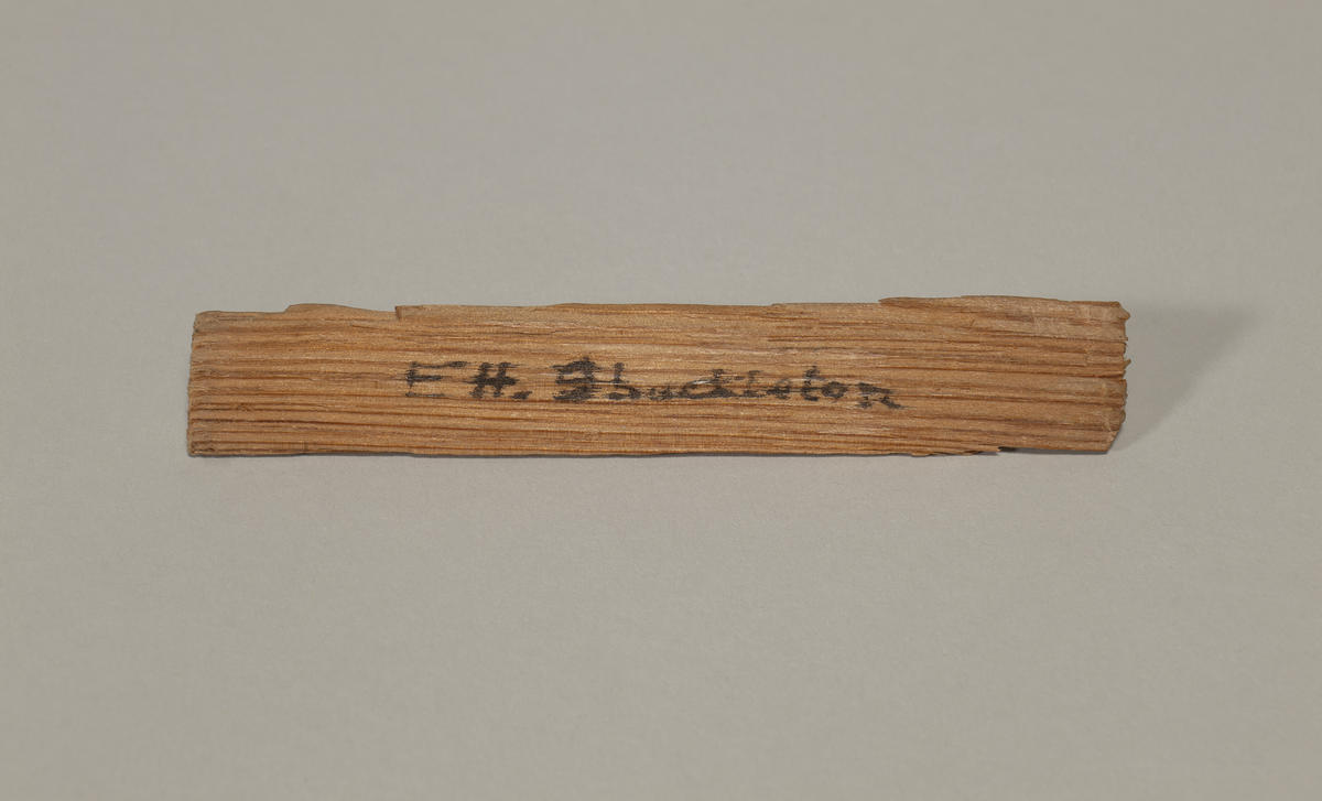Autograph: Ernest Shackleton, on Piece of the Endurance, 1914 ...