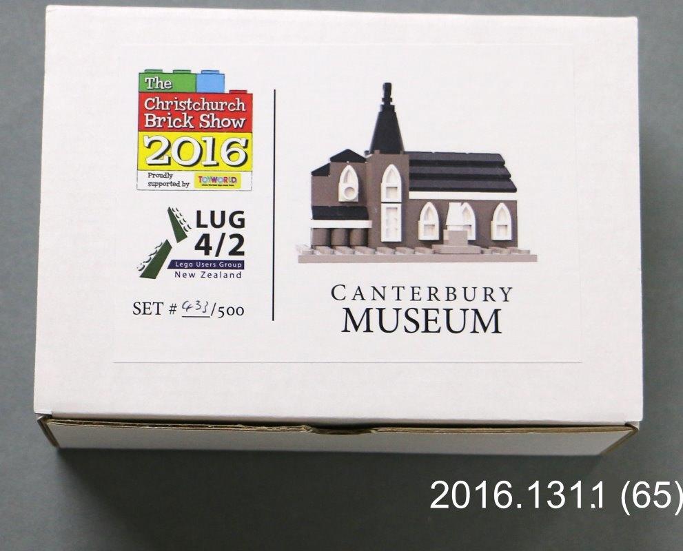 Building Blocks: Canterbury Museum Lego Set, The Christchurch Brick ...