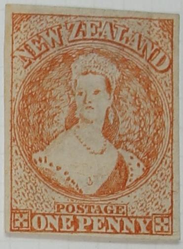 Stamp: New Zealand One Penny - Canterbury Museum