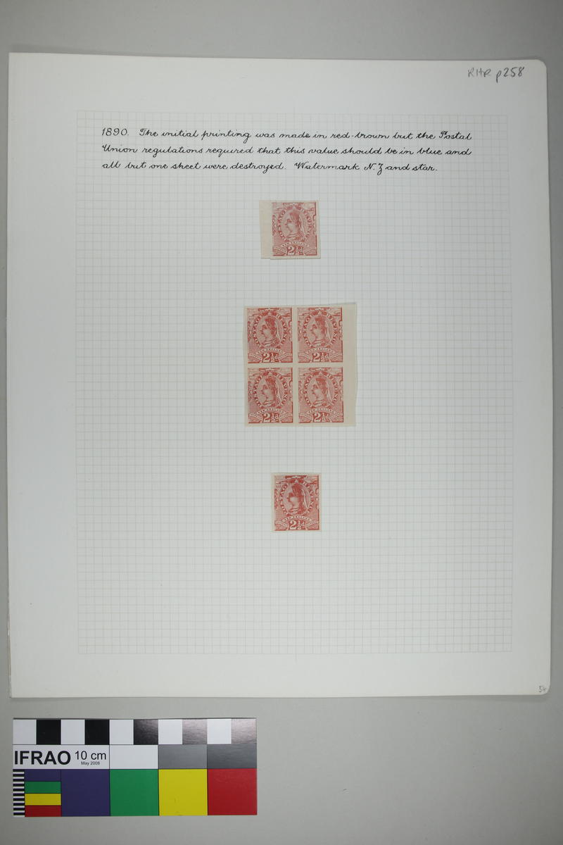 Page: Heaton Rhodes Stamp Album - Canterbury Museum