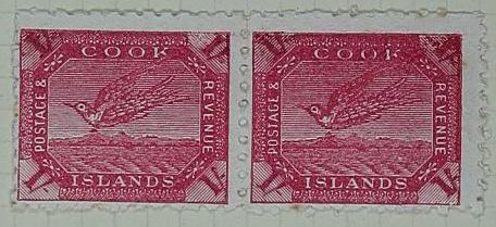 Stamps: Cook Islands One Shilling - Canterbury Museum