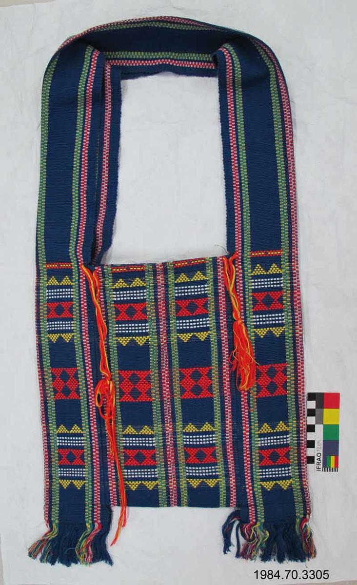 Purse: Multi Coloured Woven - Canterbury Museum