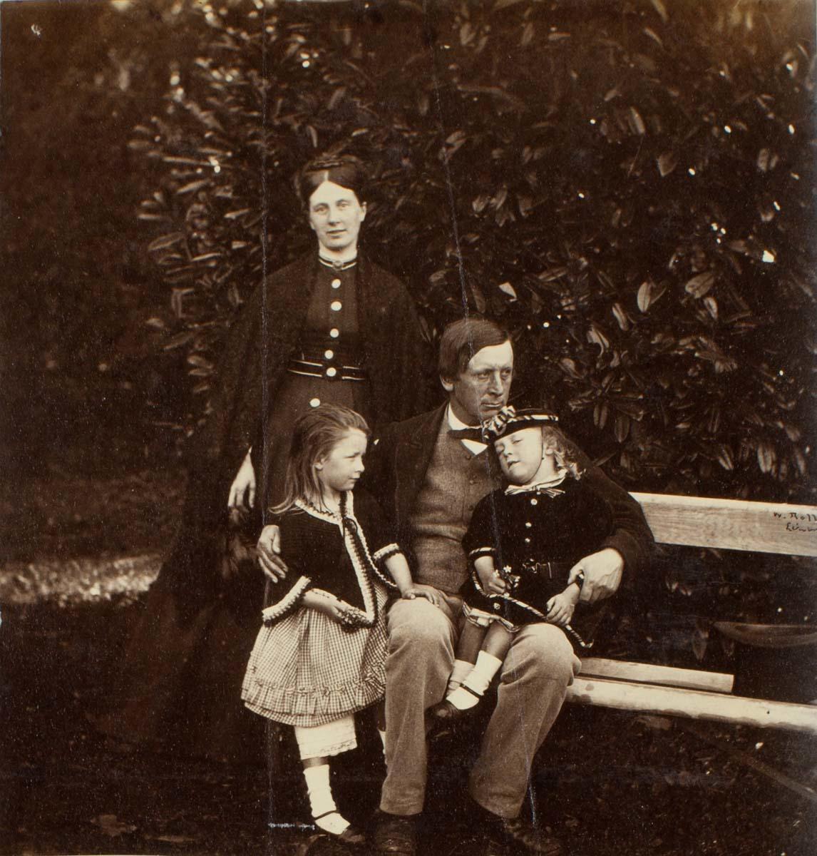 Photograph: Rolleston Family - Canterbury Museum