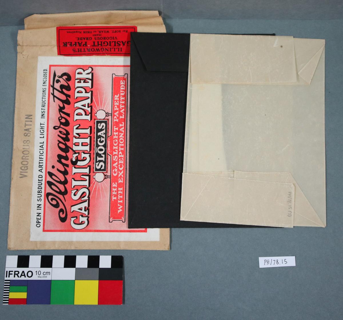 Paper: Illingworths Slogas Gaslight - Canterbury Museum