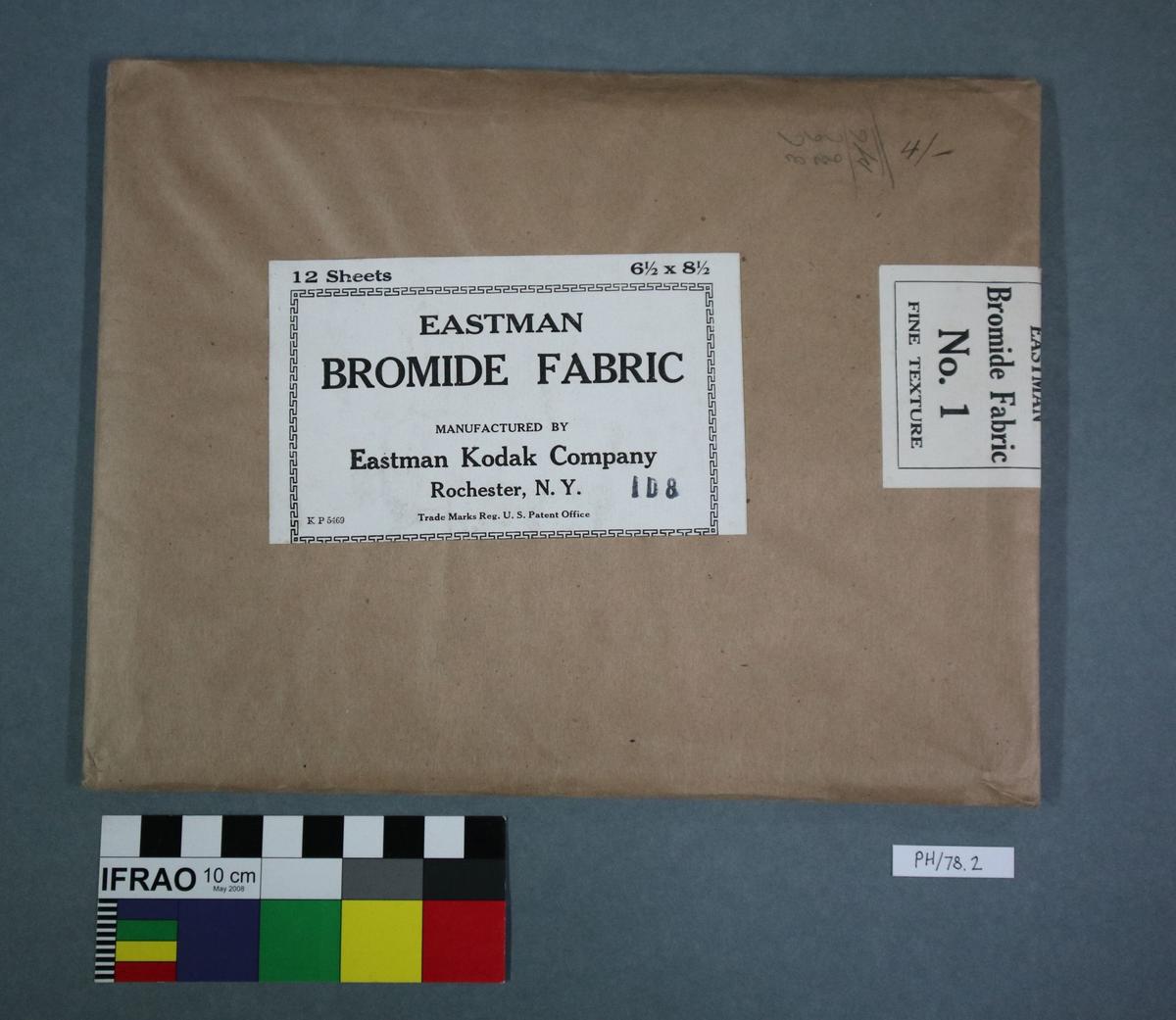 Paper: Eastman Bromide Fabric - Canterbury Museum