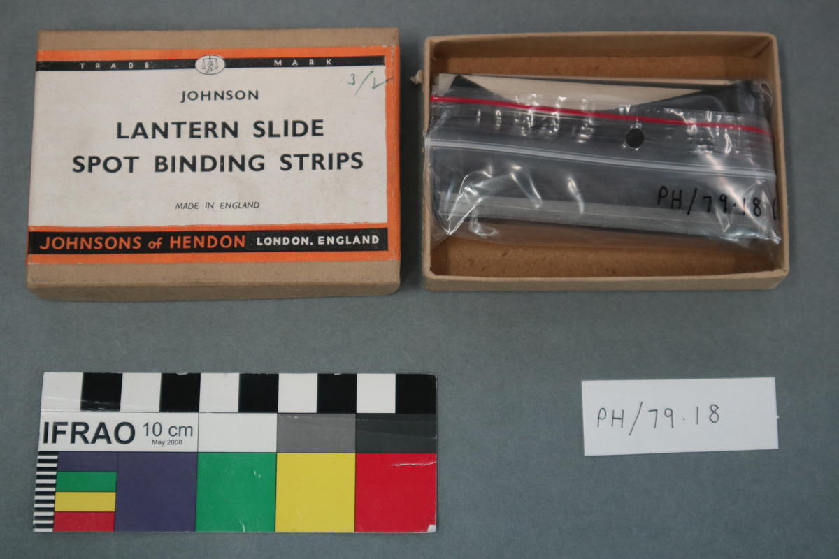Binding Strips: For Lantern Slides - Canterbury Museum