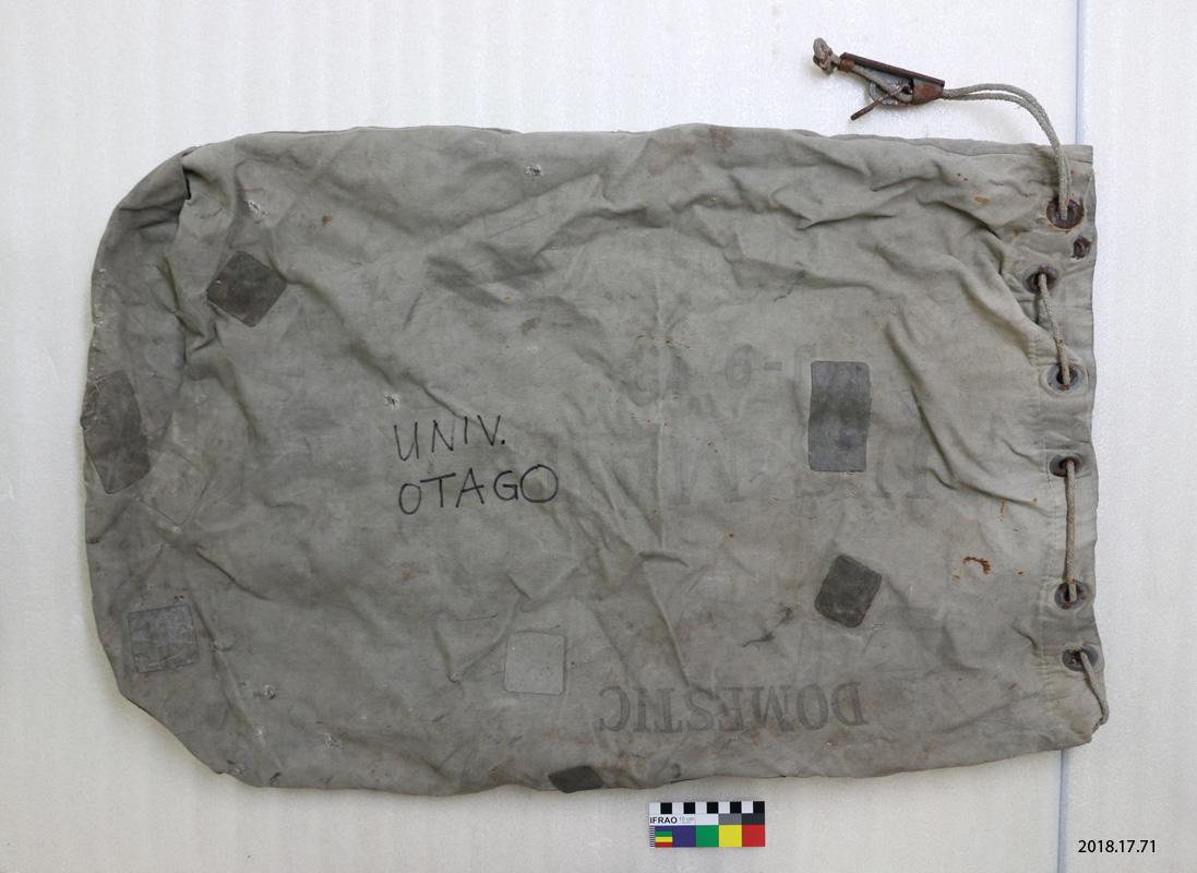 Sack: Canvas - Canterbury Museum