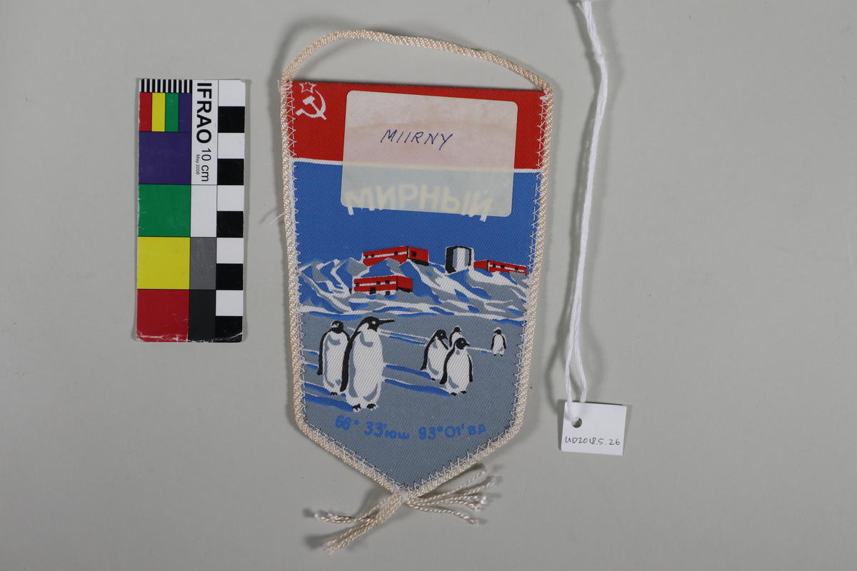 Banner: Soviet Union Antarctic Expedition - Canterbury Museum