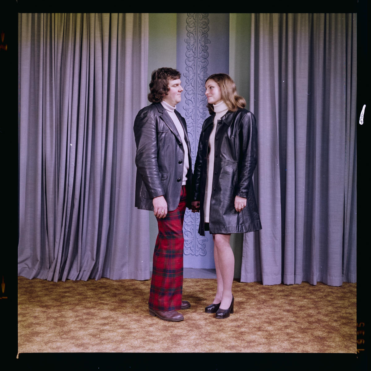 Negative: Mr and Mrs Partridge Portrait - Canterbury Museum