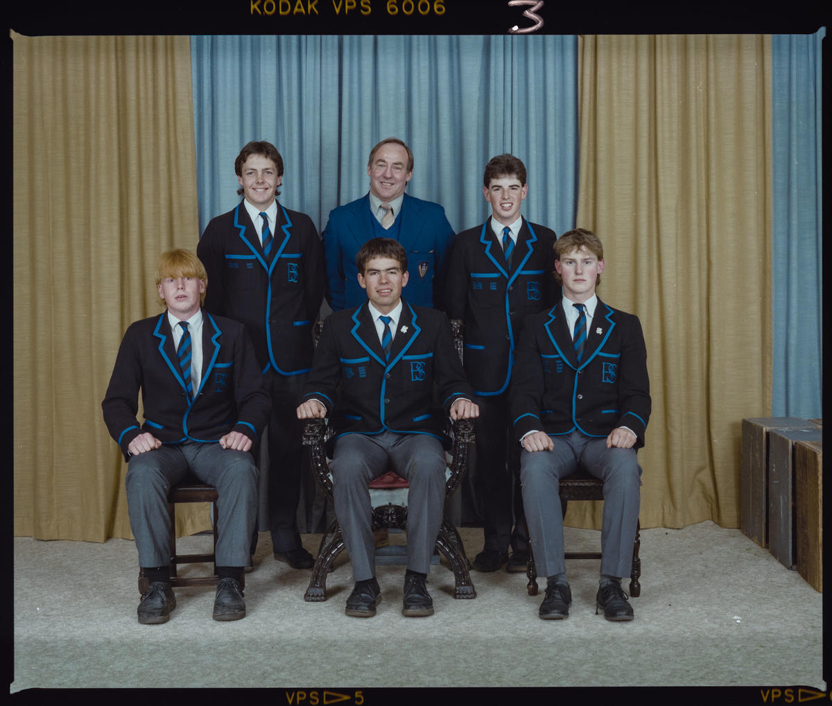Negative: CBHS Rowing 1986 - Canterbury Museum