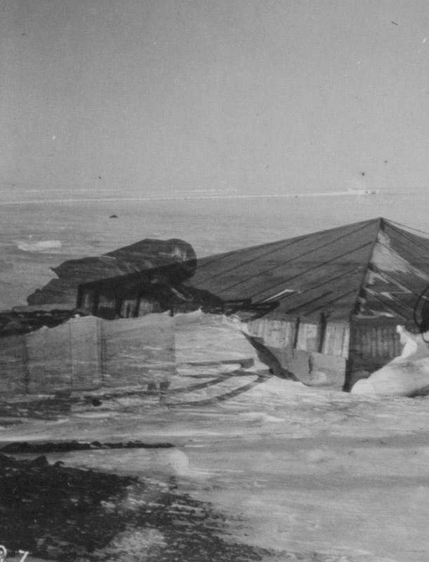 Photograph: The Hut at Hut Point - Canterbury Museum